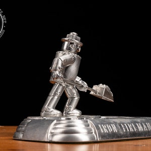 Antique Iron Fireman Ashtray - Etsy