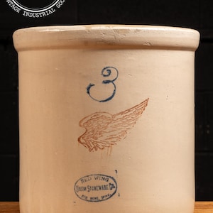 Early 20th Century 3-gallon Red Wing Crock - Etsy