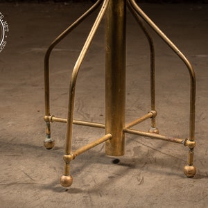 Antique Brass Coat Tree - Etsy