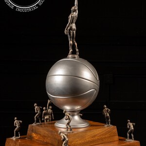 Vintage Basketball Championship Trophy - Etsy