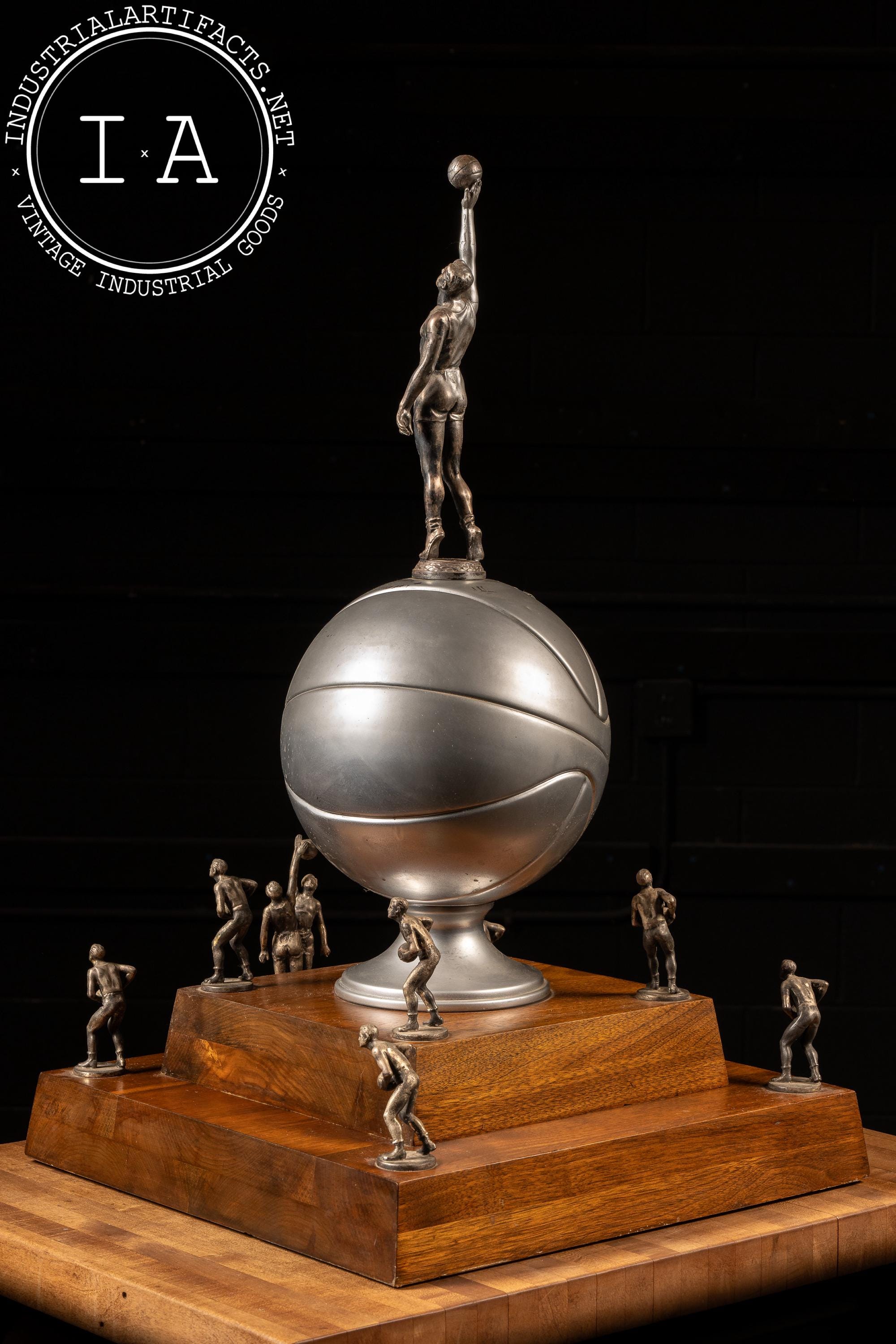Vintage Basketball Championship Trophy - Etsy