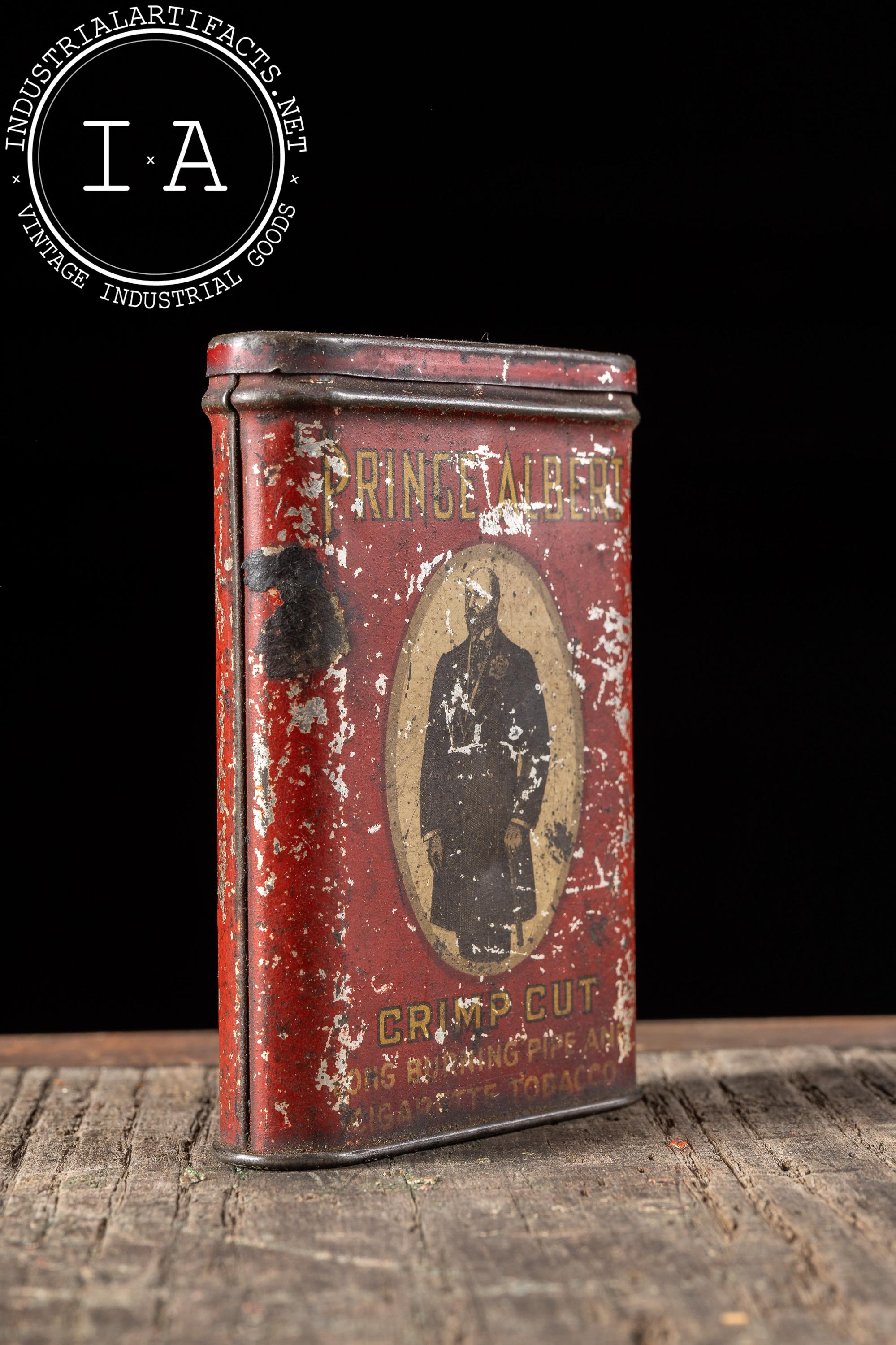 Prince Albert Crimp Cut Tobacco Tin - Etsy