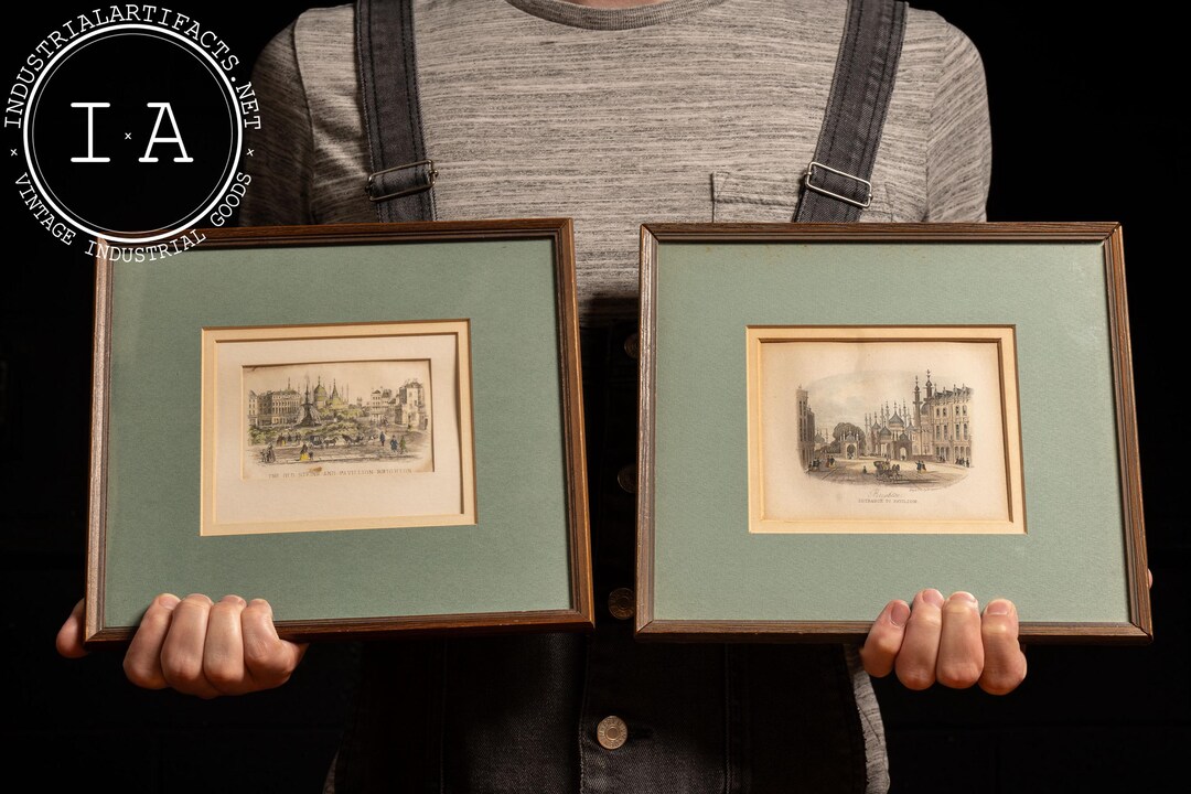 Pair of 19th Century London Litho Prints by C. Graf - Etsy