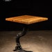 Vintage Cast Iron Machine Base Pub Table - Etsy