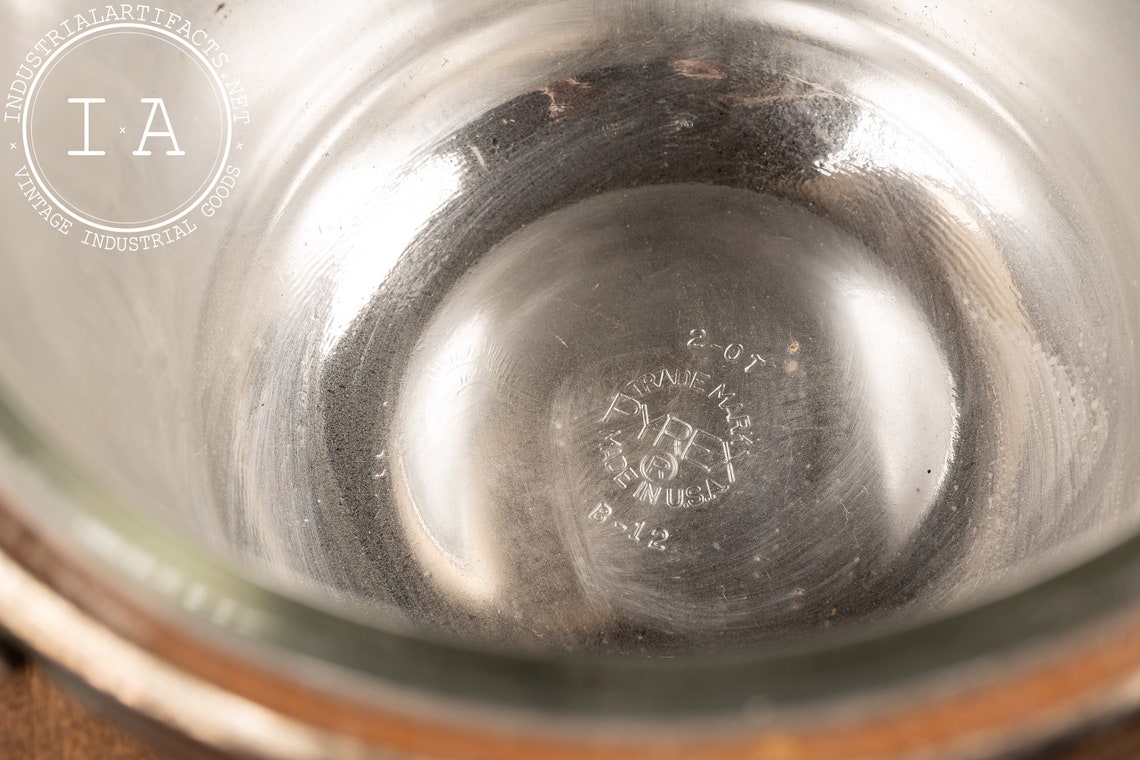 Vintage Pyrex Silver Plate Ice Bucket - Etsy