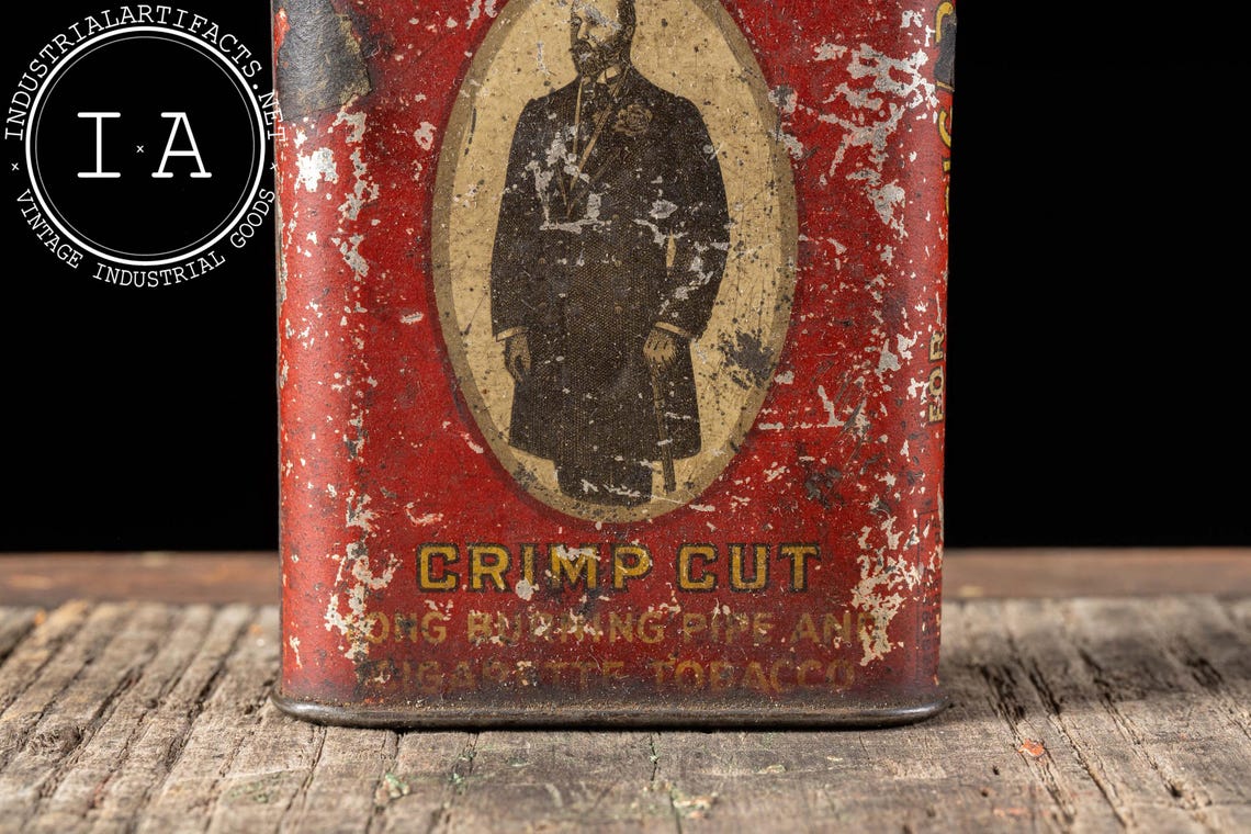 Prince Albert Crimp Cut Tobacco Tin - Etsy