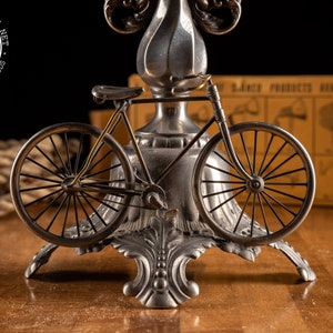 19th Century Silver Plated Bicycle Trophy - Etsy