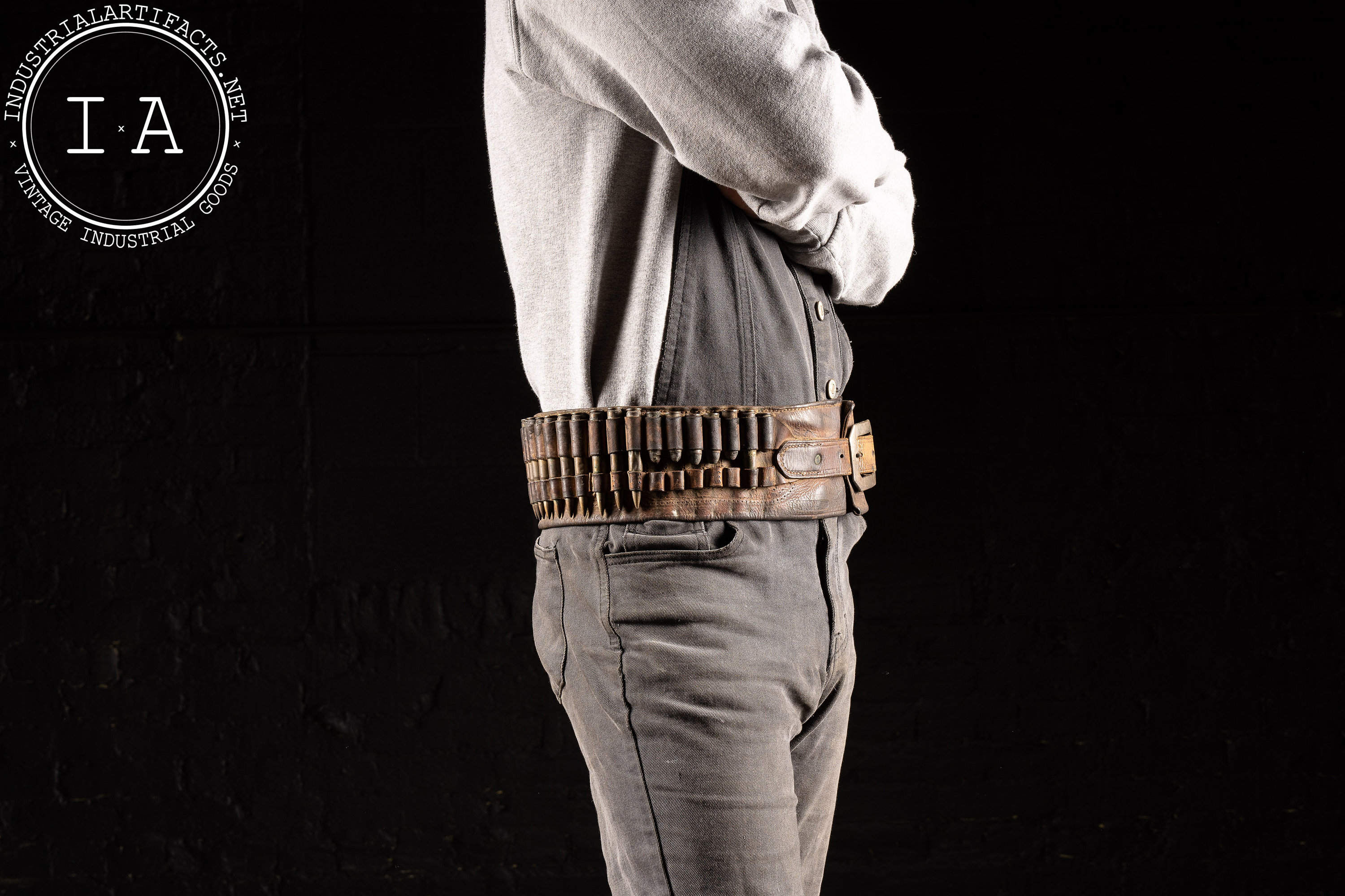 Vintage Rifleman's Bandolier Belt With Bullets - Etsy