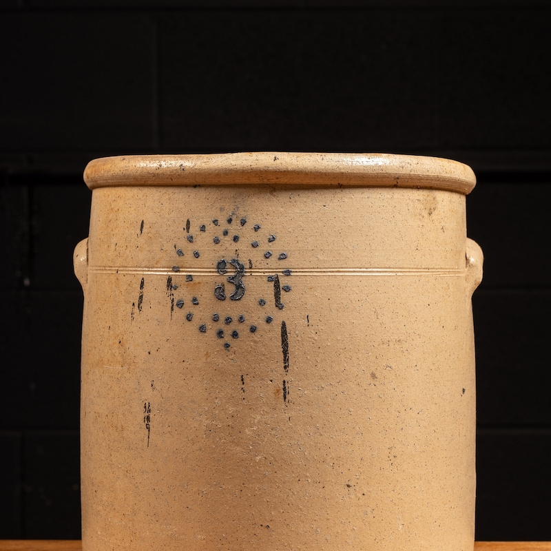 Large Antique Crock - Etsy