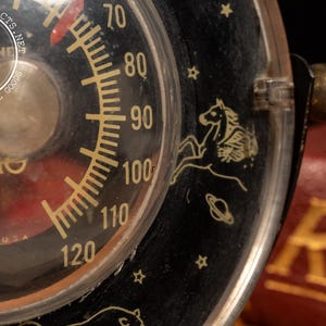 Vintage Zodiac Sign Desktop Thermometer - Etsy