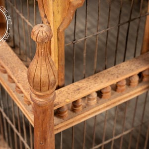 Antique Sacré-cœur Basilica Bird Cage on Table - Etsy