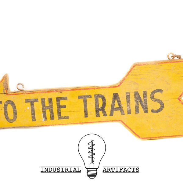 Railroad Station Sign - Etsy