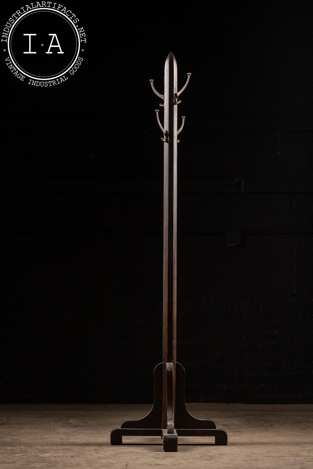 Vintage Mission Style Coat Tree - Etsy