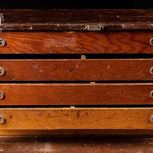 Vintage Baltimore Machinist Latching Tool Chest - Etsy