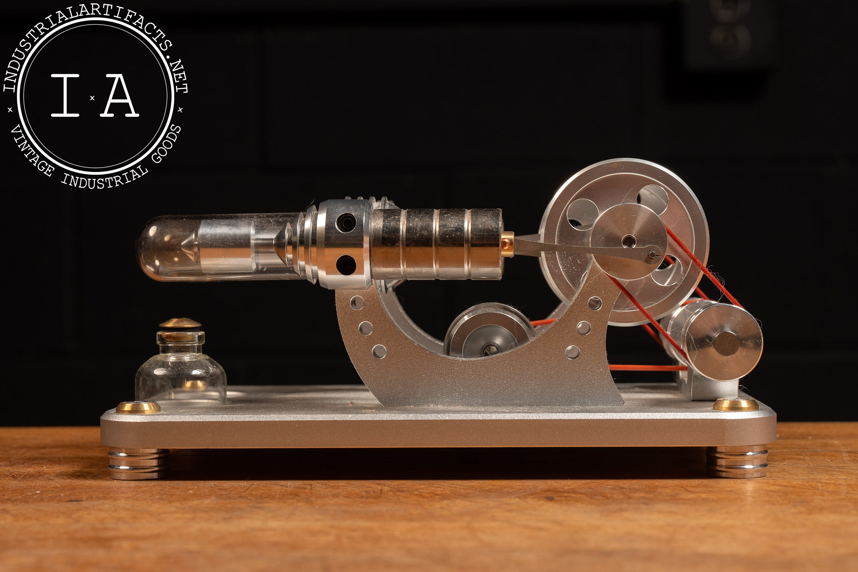 Aluminum Two Cylinder Stirling Engine - Etsy