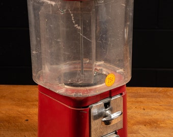 6 Vintage Plastic Flower Metal Gumball Machine Rings Toy Kiddie Jeweled ...