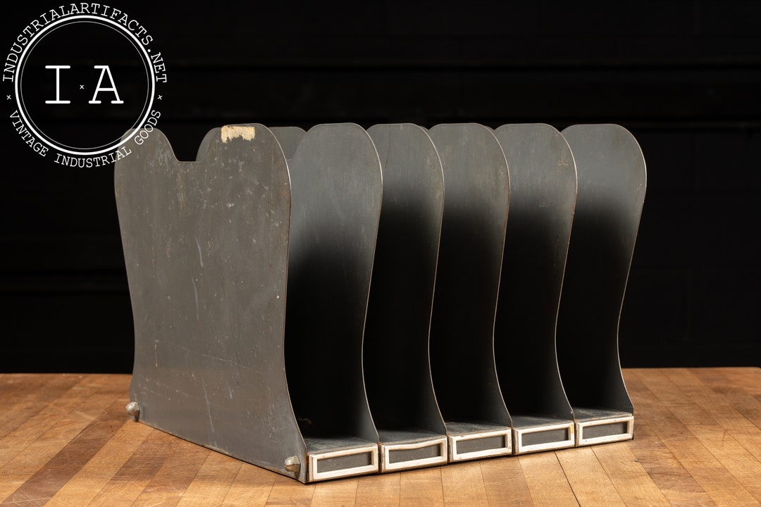 Vintage Industrial Document and File Organizer - Etsy