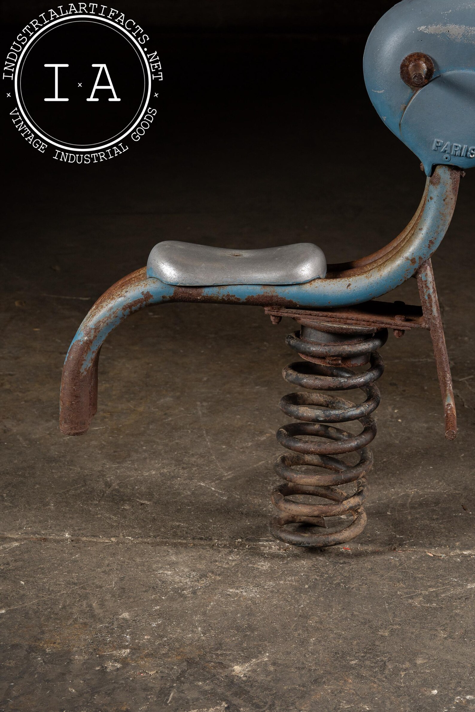Vintage Blue Elephant Spring Rider by Paris Equipment - Etsy