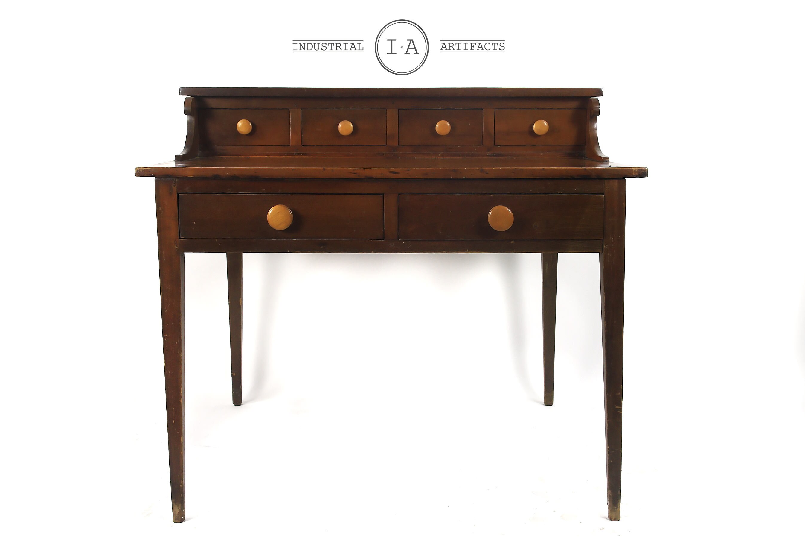 C. Mid 1800s Handcrafted Postmaster's Desk | Etsy