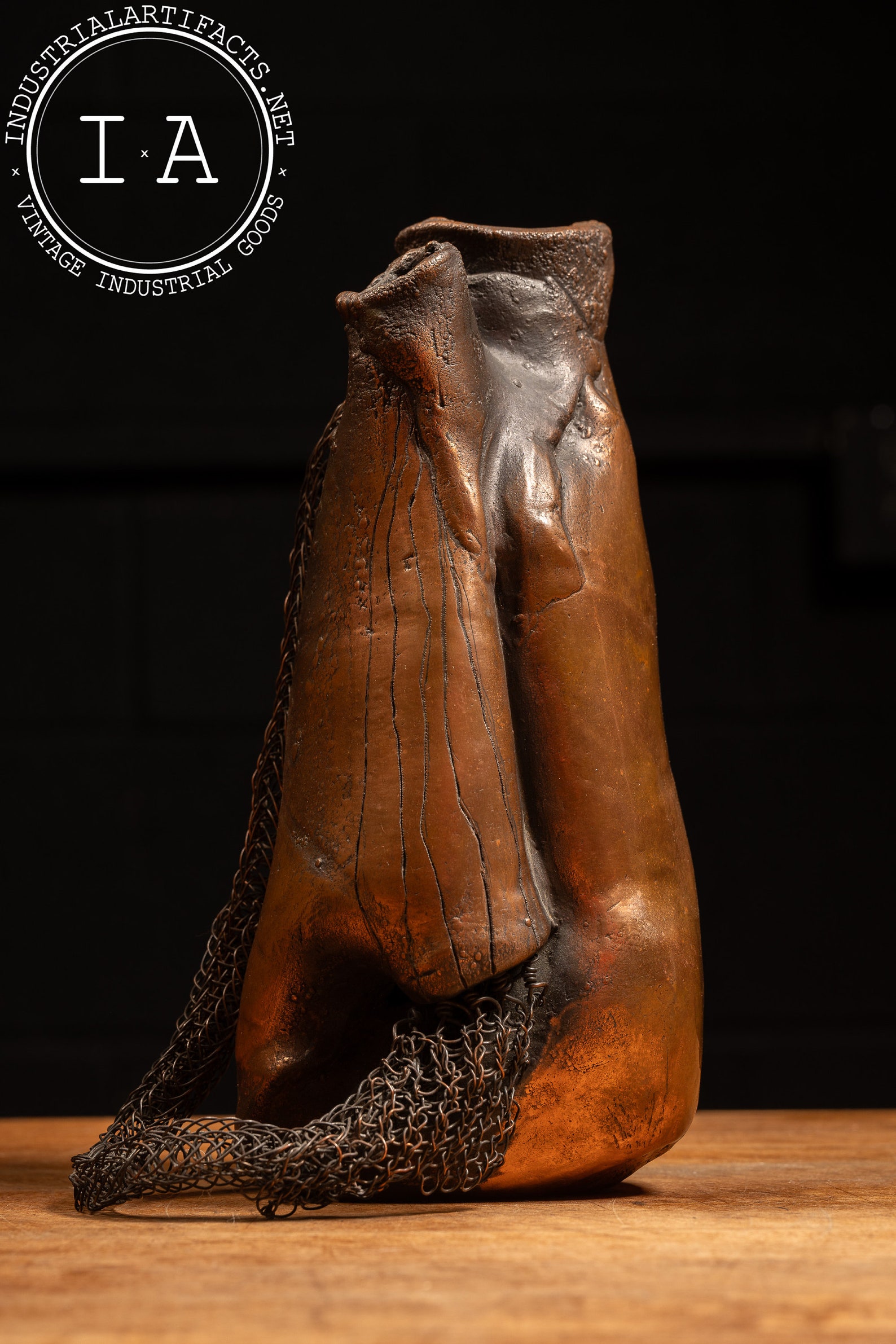 Raised Copper Vessel With Reticulated Repoussé Finish - Etsy