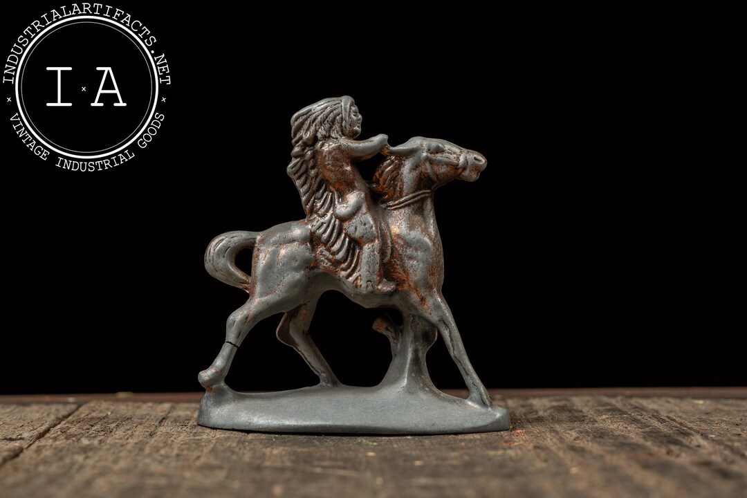 Cast Copper Native American Chief on Horseback - Etsy