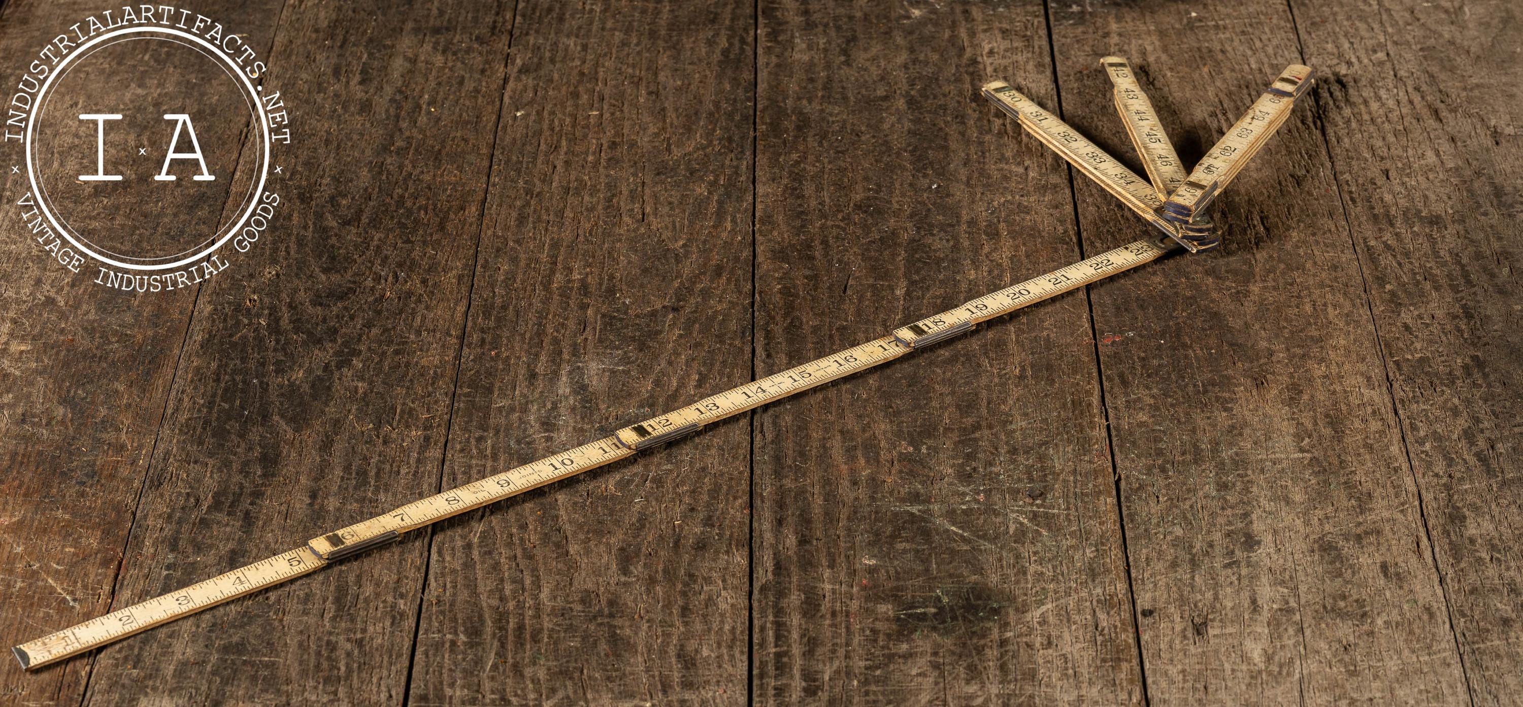 Vintage Folding Yard Stick - Etsy