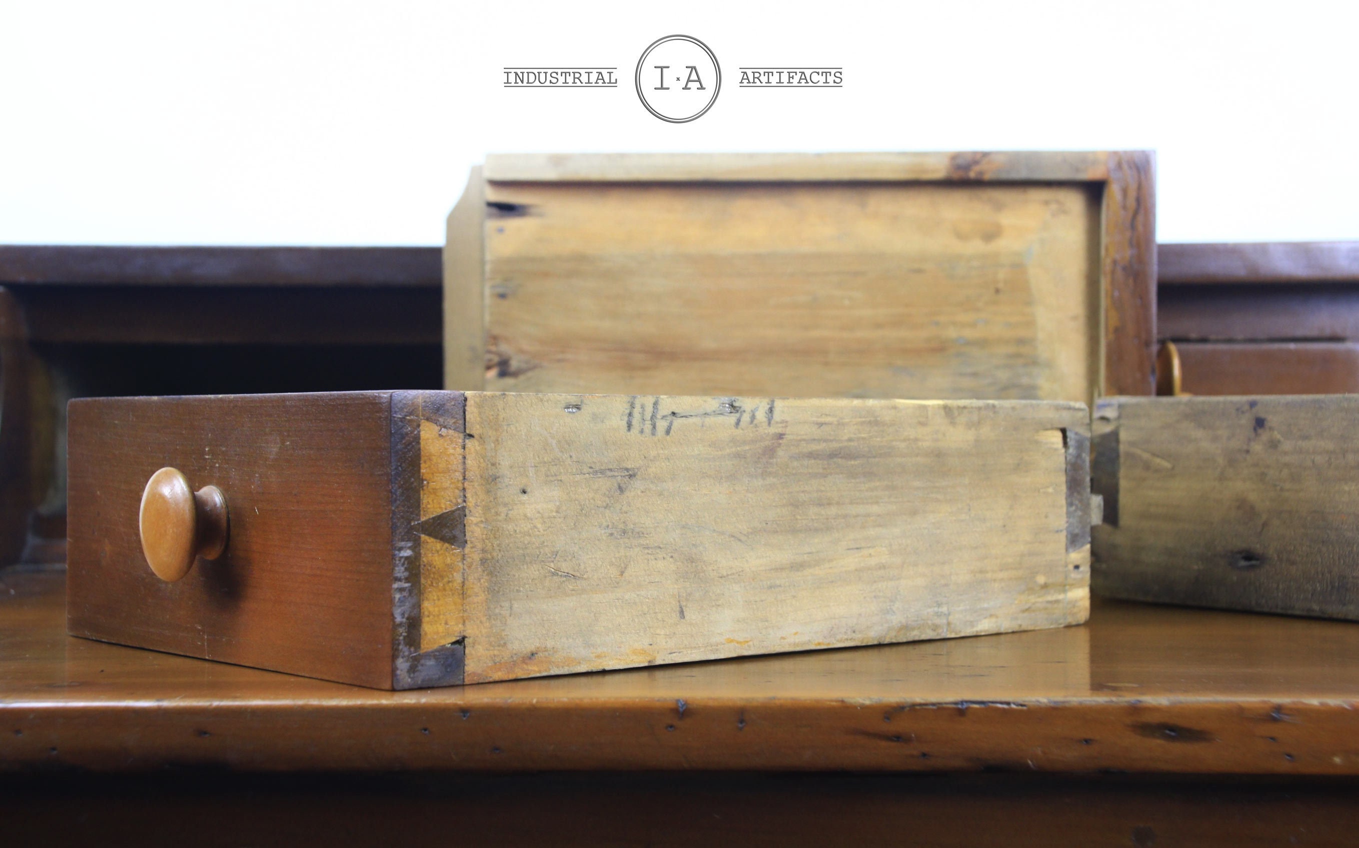 C. Mid 1800s Handcrafted Postmaster's Desk | Etsy