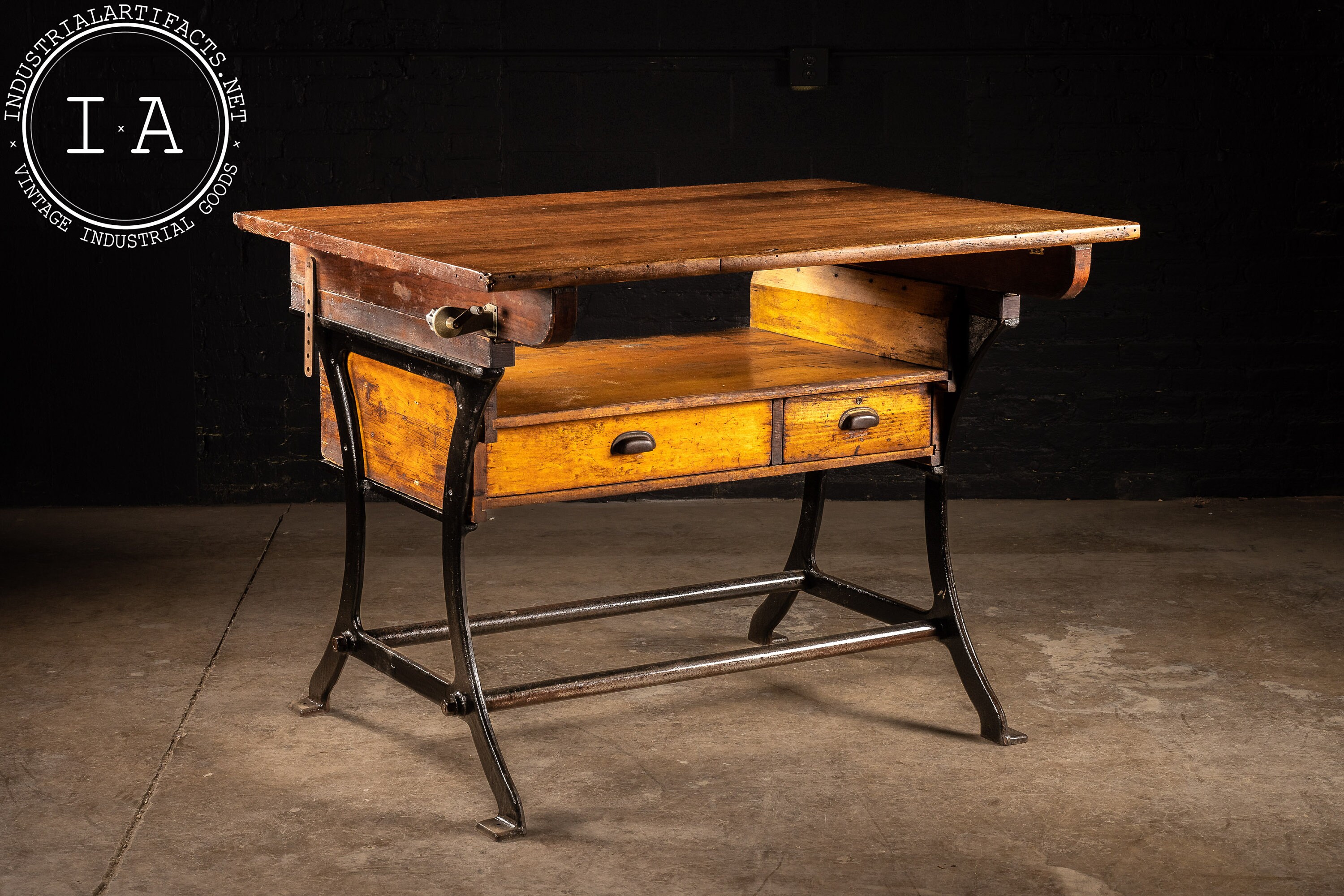 Steampunk Drafting Table