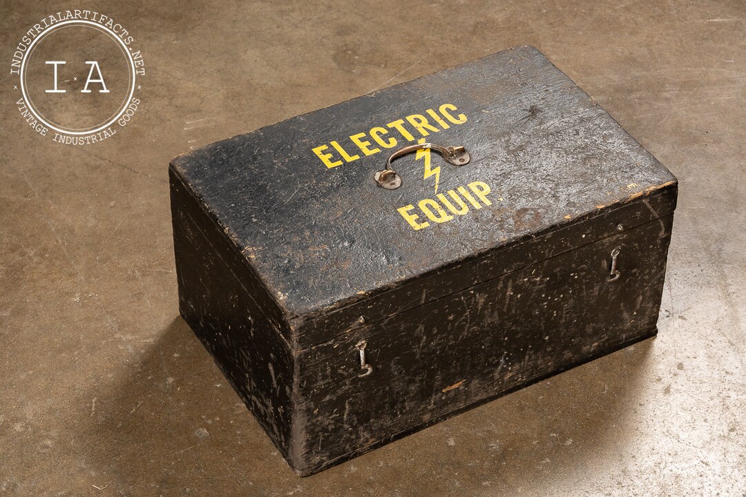 Antique Electrical Equipment Box - Etsy