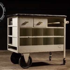 C. 1920s Rolling Medical Bar Cart - Etsy