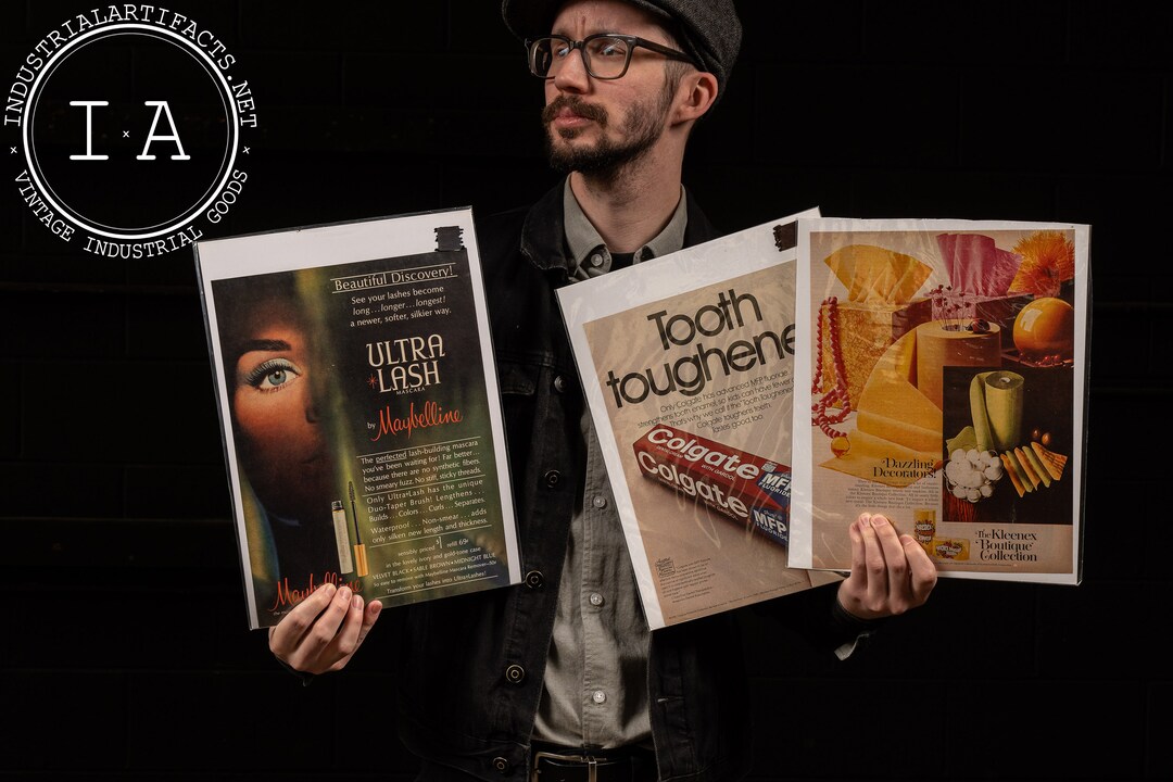 Vintage Magazine Advertisement - Set of Three - Etsy