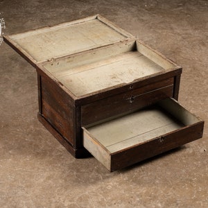 Early Wooden Machinist Box - Etsy