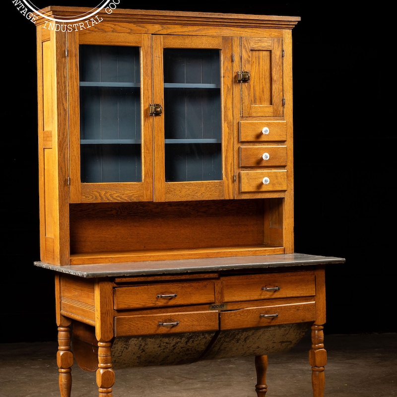 Antique Bakers Cabinet - Etsy