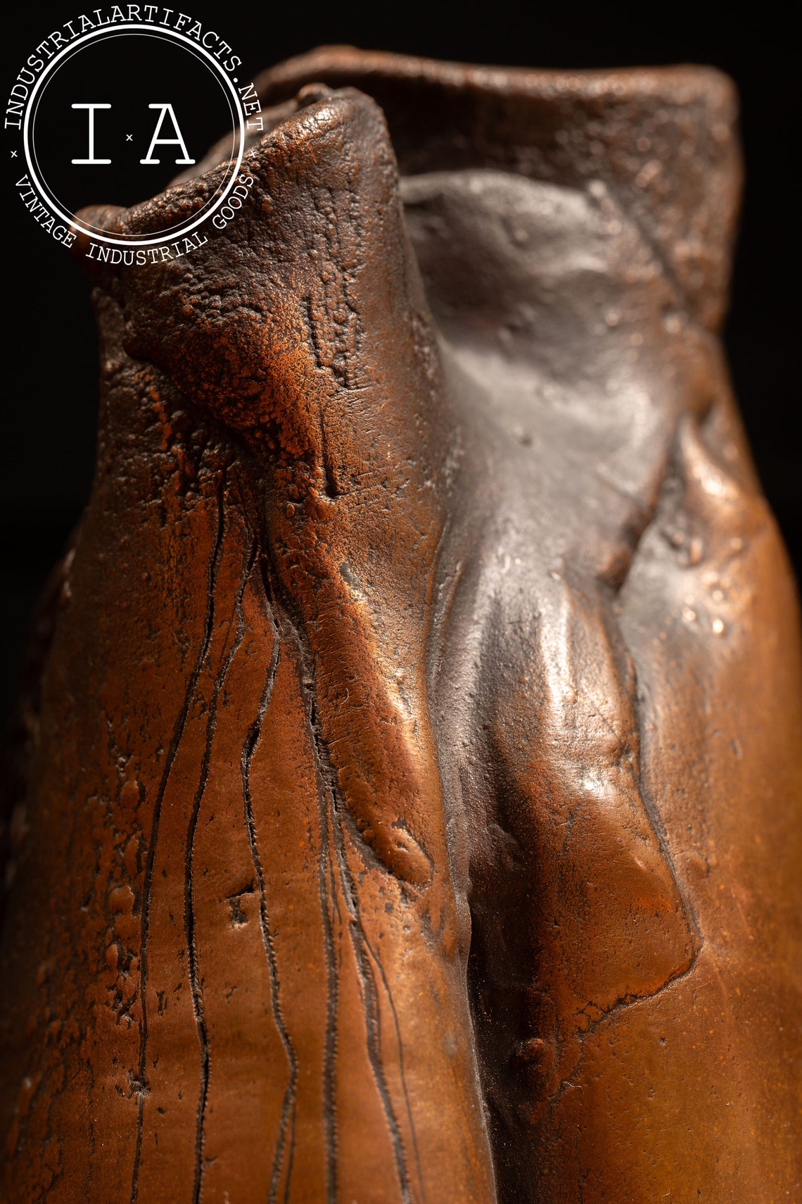 Raised Copper Vessel With Reticulated Repoussé Finish - Etsy