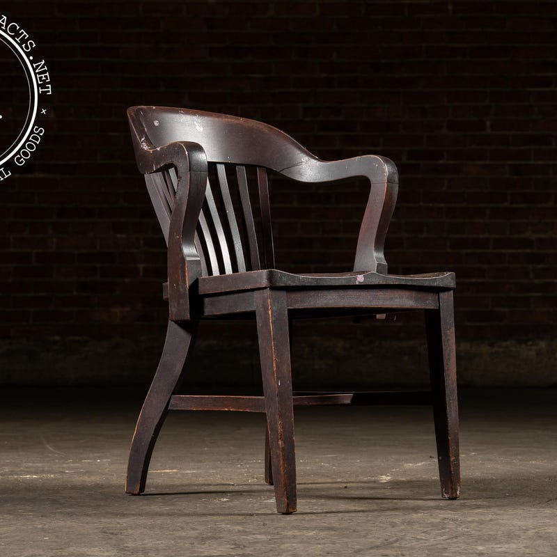 Bankers Chair - Etsy
