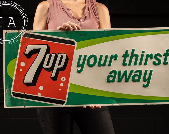 7 up Signs 1930's - Etsy