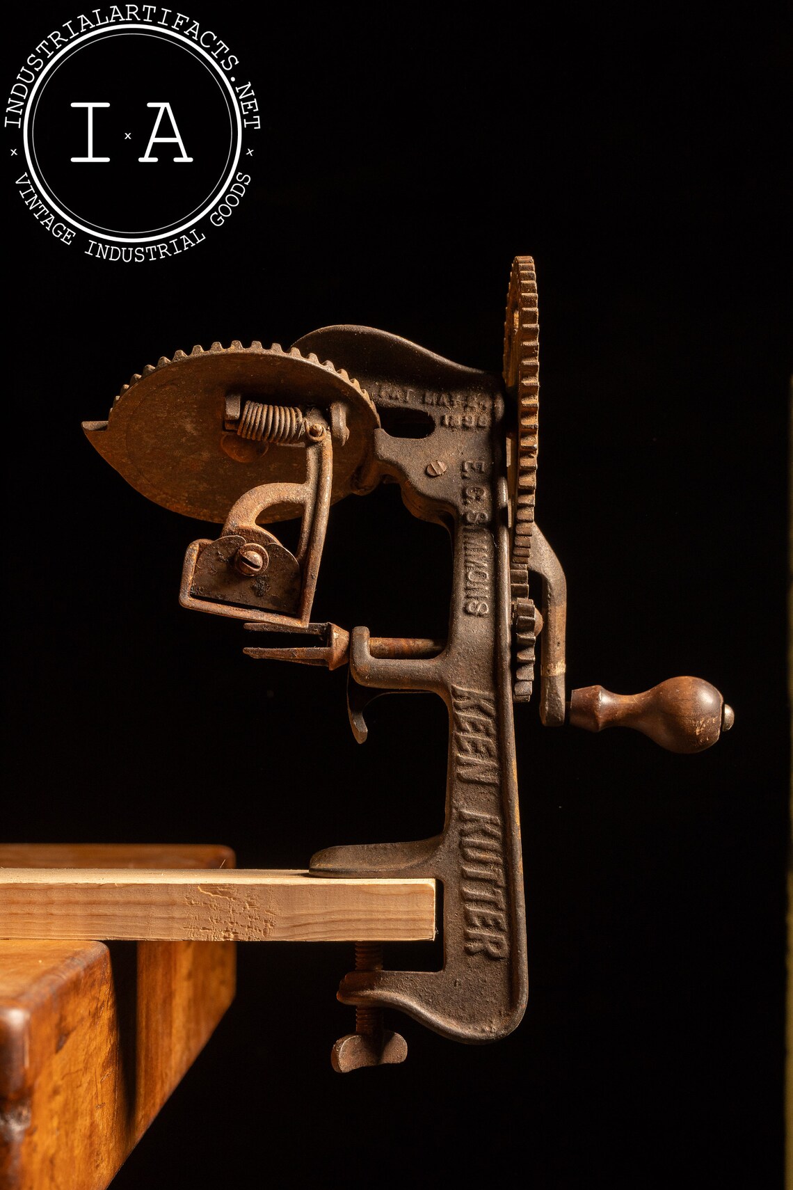 Antique Cast Iron Tabletop Keen Kutter Apple Peeler by EC Simmons - Etsy