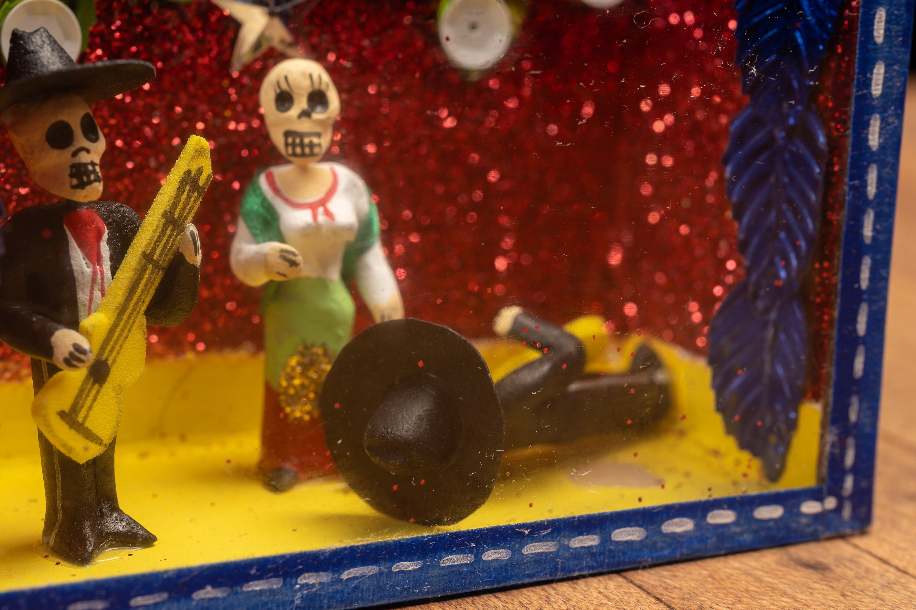 Vintage Miniature Mariachi Scene Diorama - Mexican Folk Art - Etsy