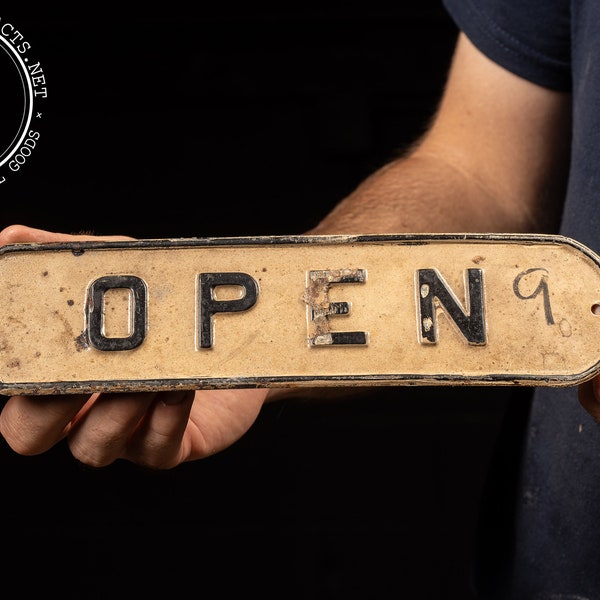 Vintage Open Sign - Etsy