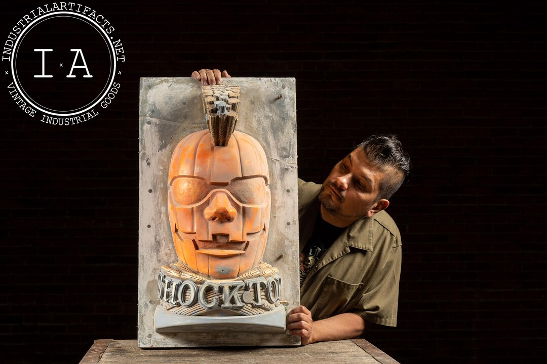 One of a Kind Shock Top Jack-o'-lantern Beer Sign Master Mold - Etsy