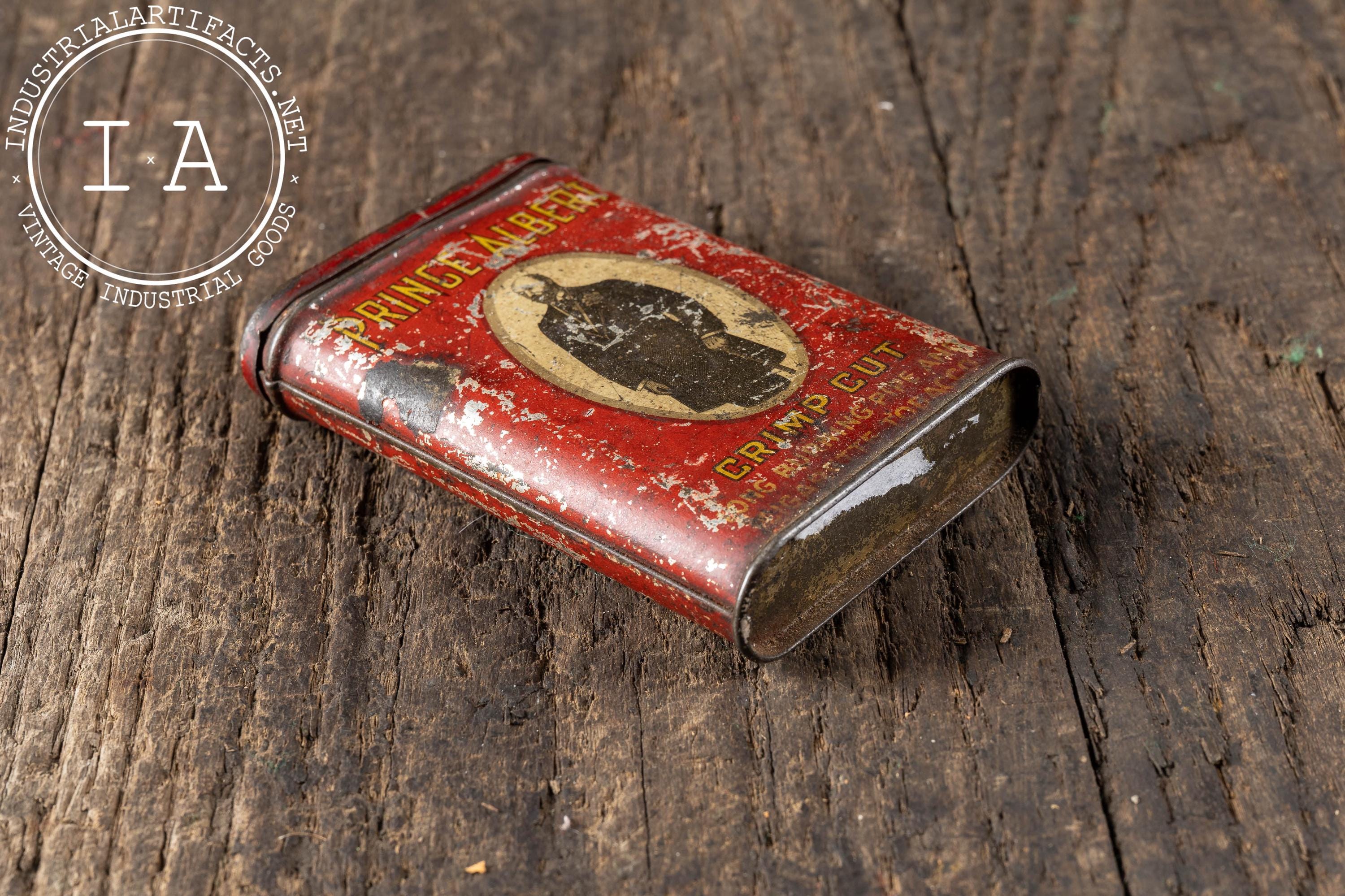 Prince Albert Crimp Cut Tobacco Tin - Etsy