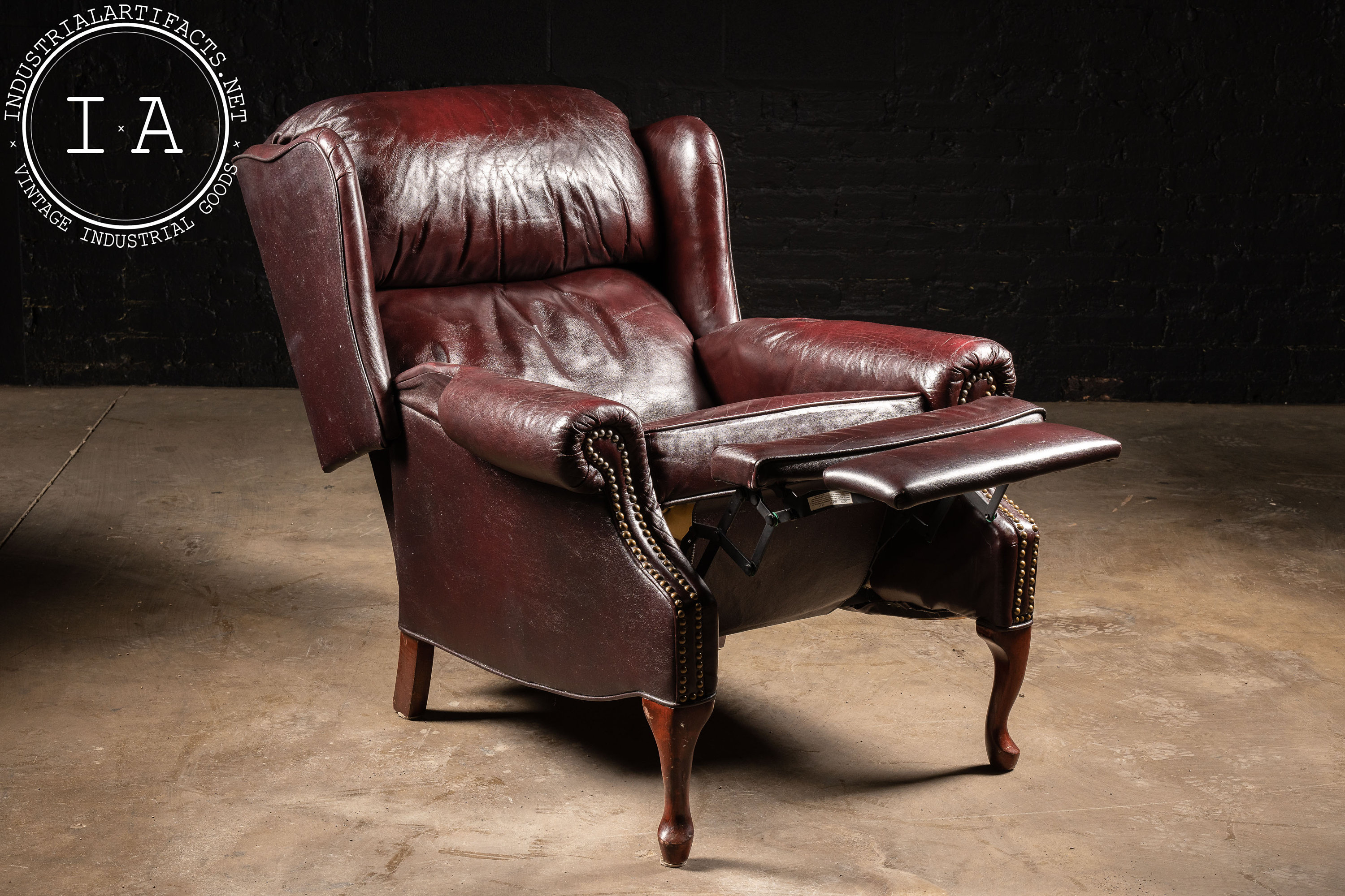 Old Leather Recliner