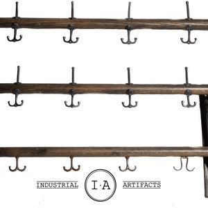 Antique Industrial Barber Shop Coat Rack - Etsy