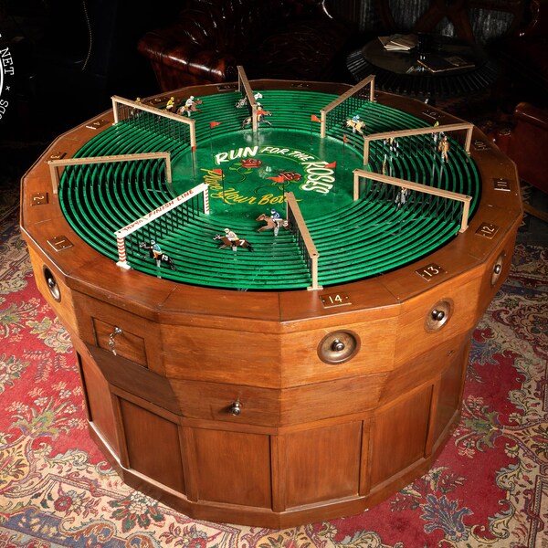Antique Horse Racing Game - Etsy