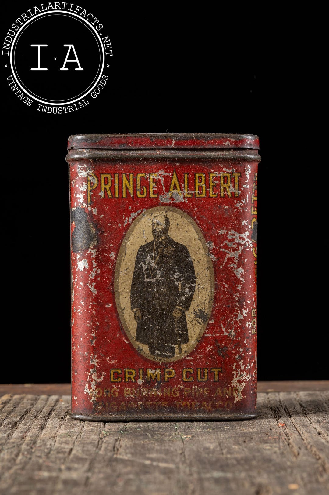 Prince Albert Crimp Cut Tobacco Tin - Etsy
