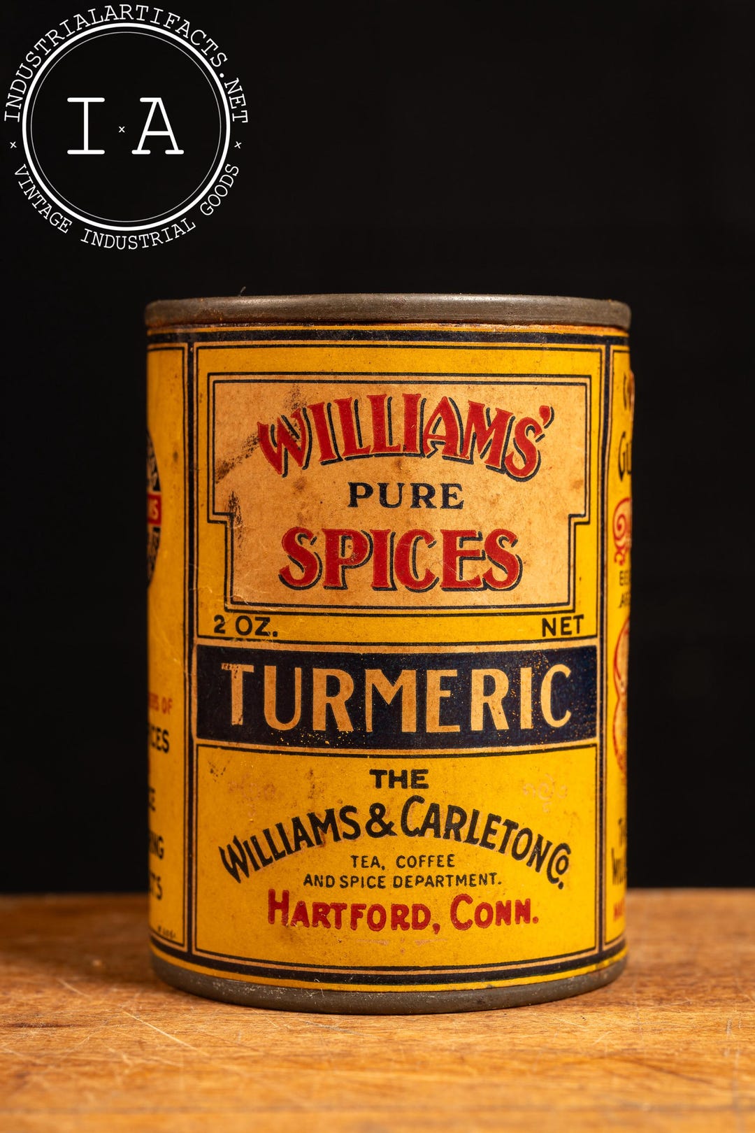 Williams Tumeric Composite Can With Silverware Coupon - Etsy