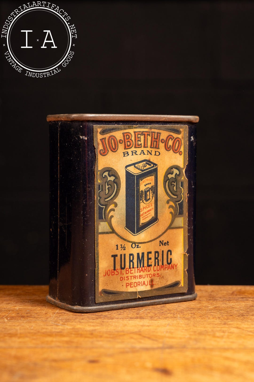 Jo Beth Co Tumeric Tin - Etsy