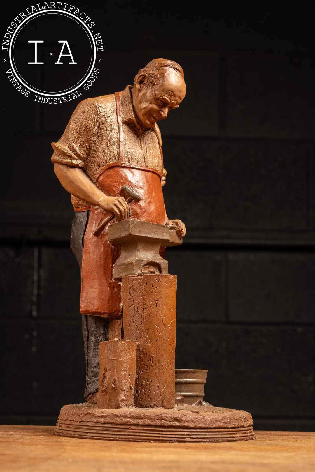 Blacksmith | Vintage Tom Clark Sculpture, Signed and Numbered - Etsy