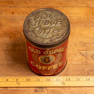 Early 20th Century Old Judge Coffee Tin - Etsy