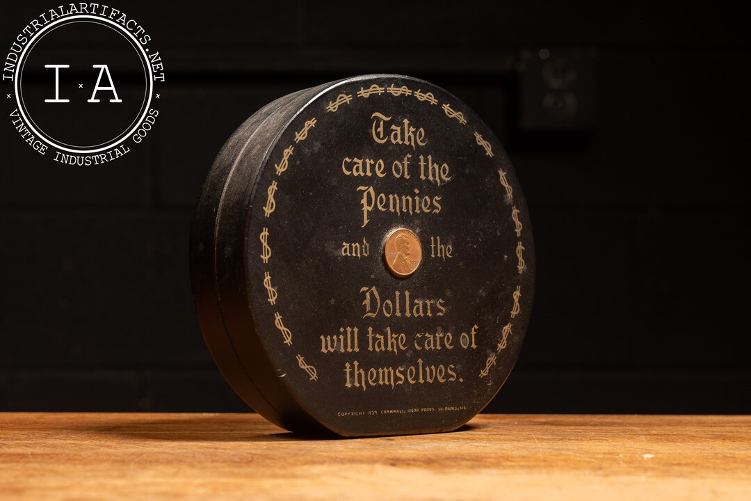 Vintage Decorative Coin Bank - Etsy